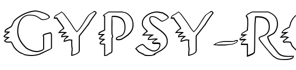 Gypsy-road-outline free fonts | Gypsy-road-outline fonts | downlaod ...