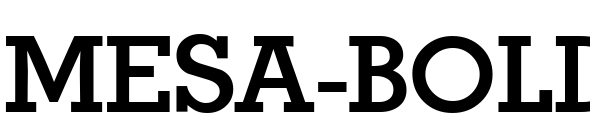 Mesa-bold free fonts | Mesa-bold fonts | downlaod Mesa-bold Free Font